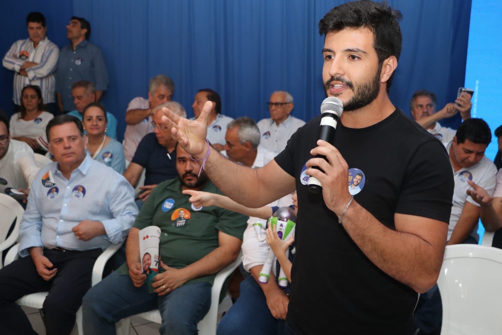 Matheus Ribeiro diz que Marconi é referência na política que o inspira e motiva — Diário Tempo Real